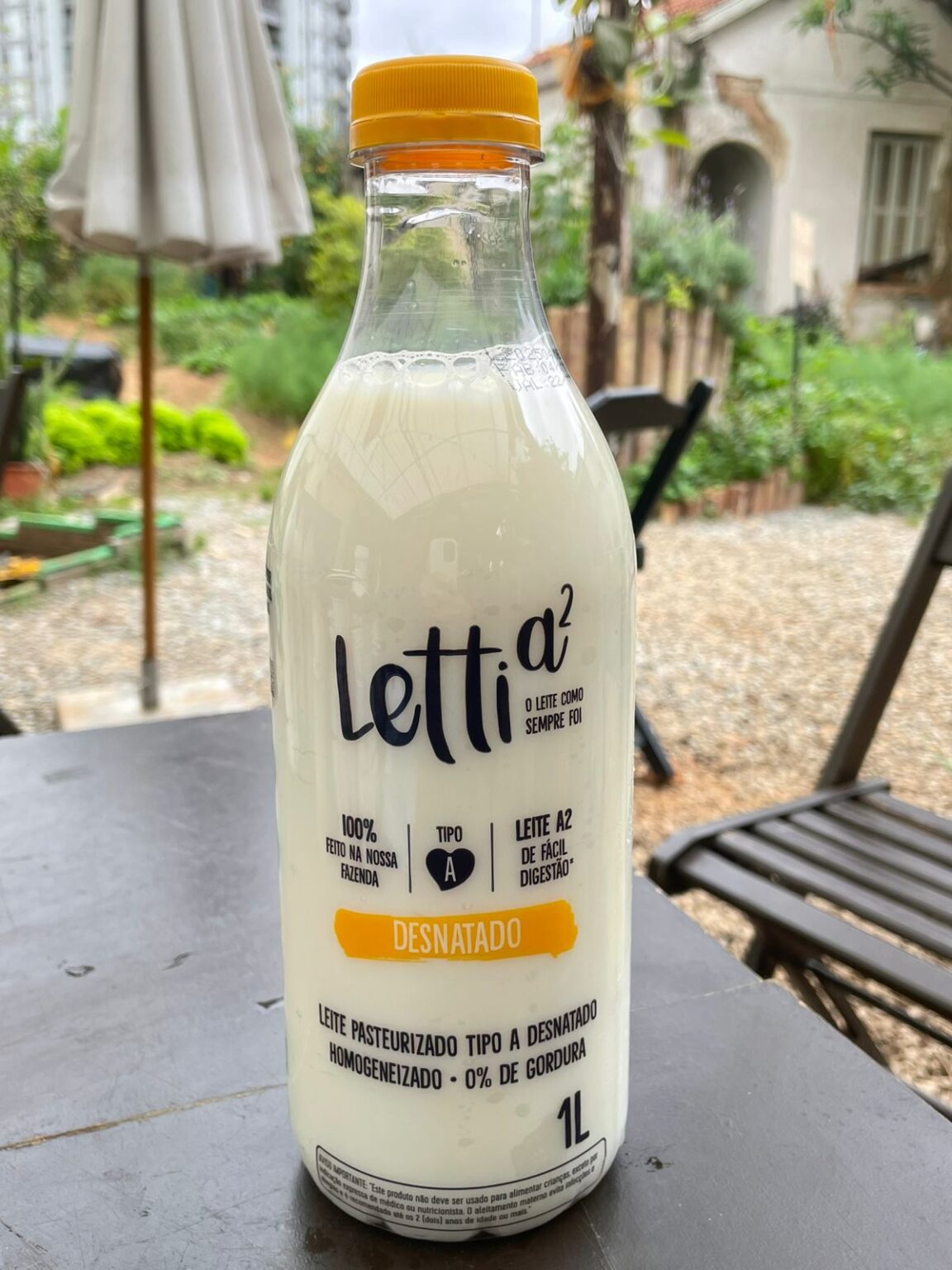Leite Desnatado Letti 1L - Urban Farm Ipiranga